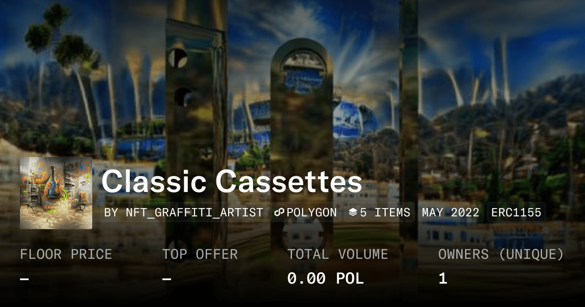 Classic Cassettes Collection Opensea