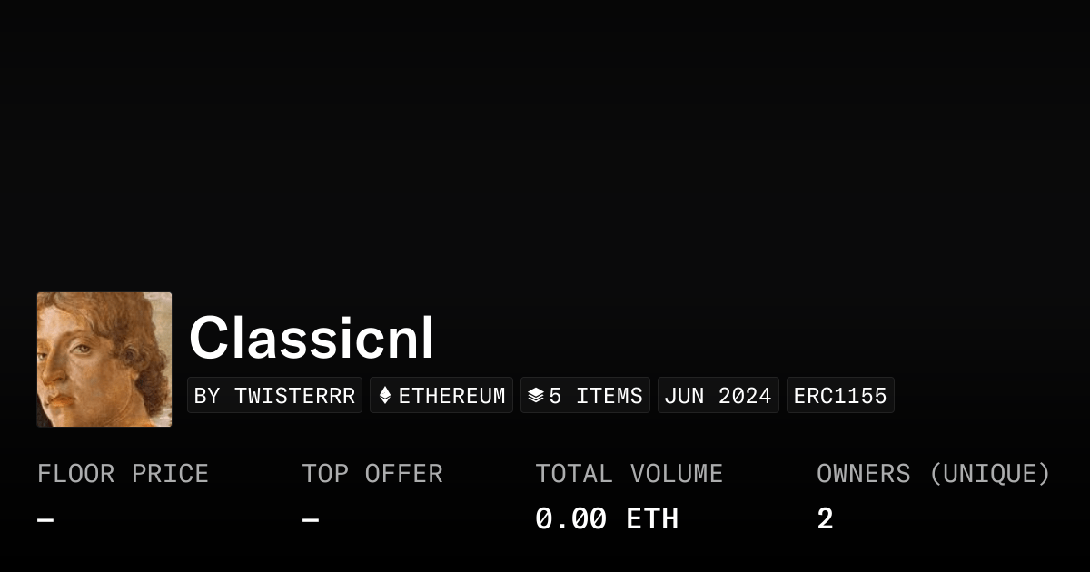 Classicnl Collection Opensea