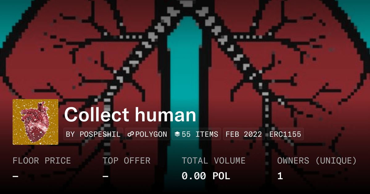 Collect Human Collection Opensea