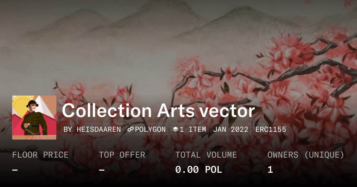 Collection Arts Vector Collection Opensea