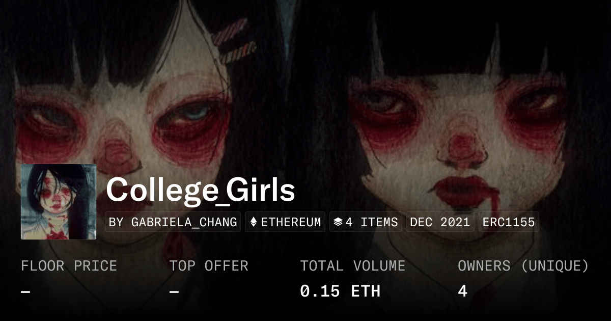 College Girls Collection Opensea