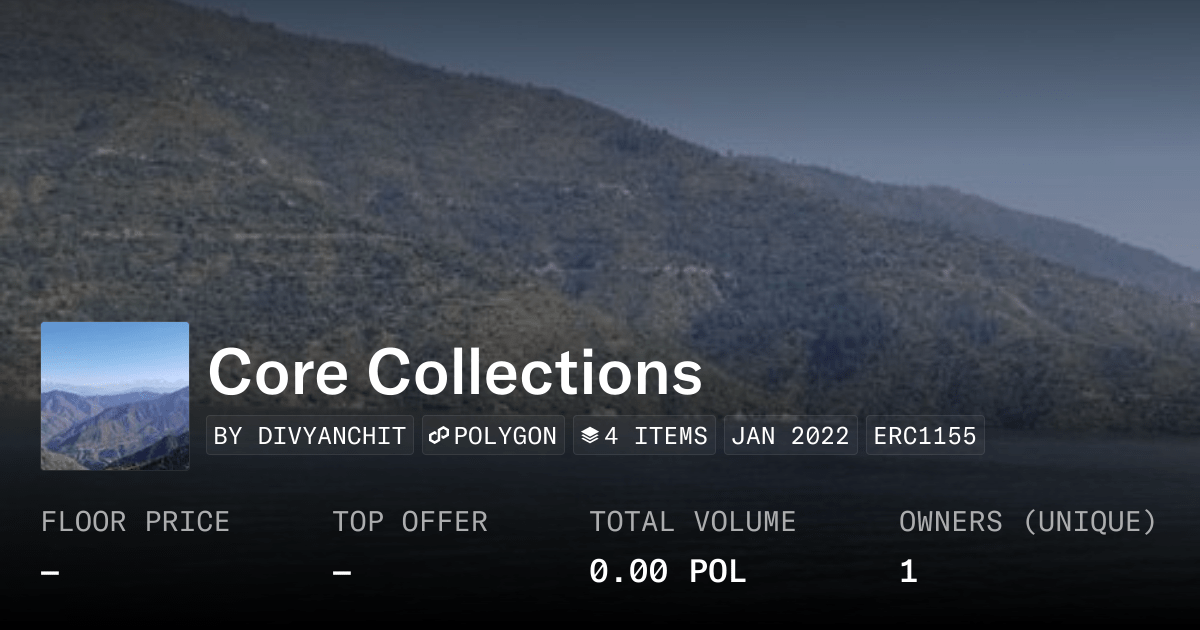 Core Collections Collection Opensea