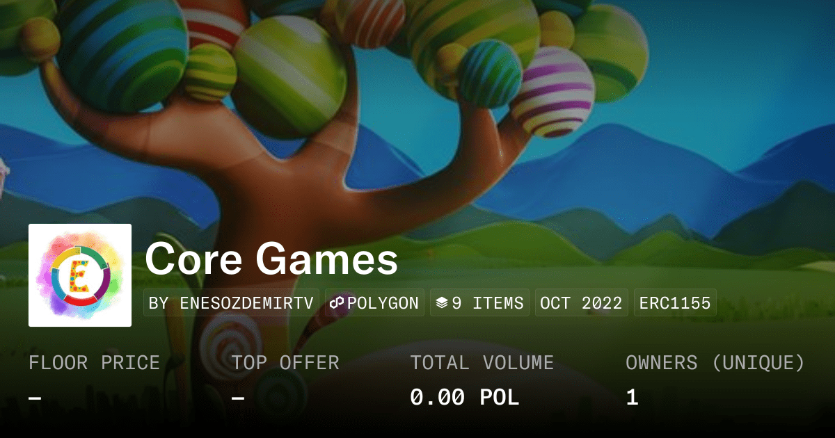 Core Games Collection Opensea