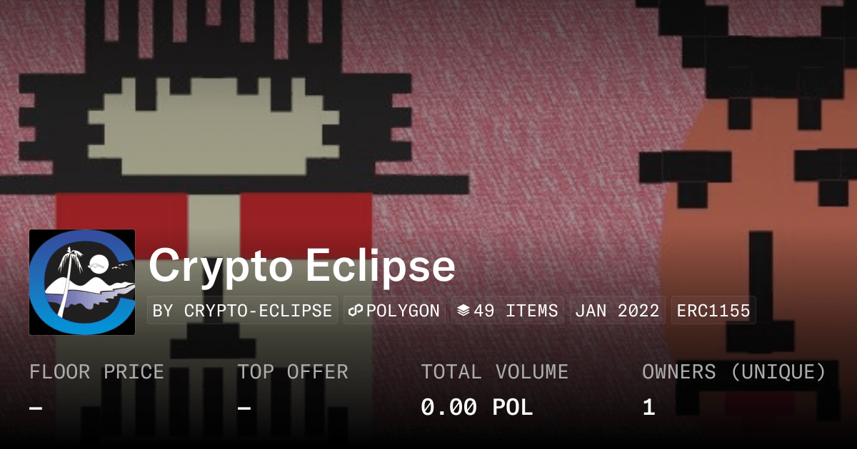 Crypto Eclipse Collection Opensea