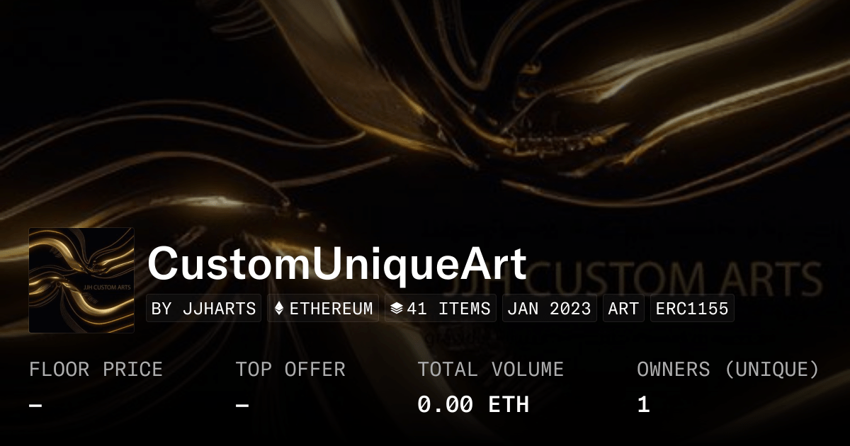 Customuniqueart Collection Opensea
