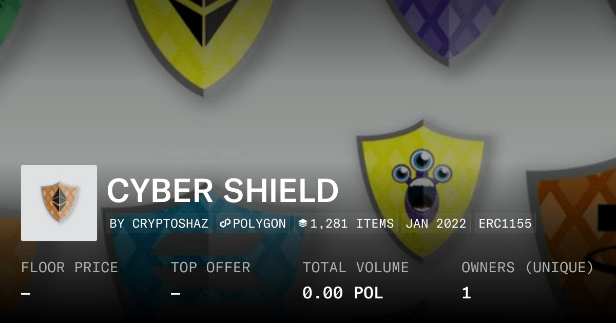 Cyber Shield Collection Opensea