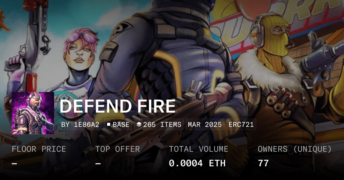 Defend Fire Collection Opensea
