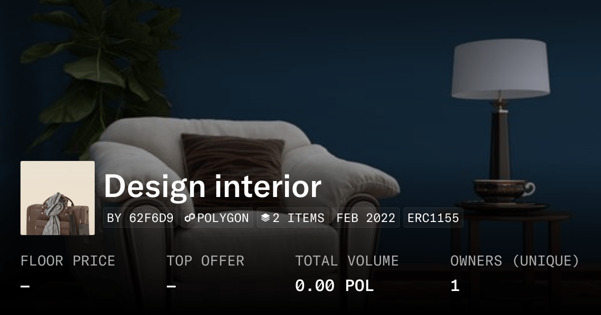 Design Interior Collection Opensea