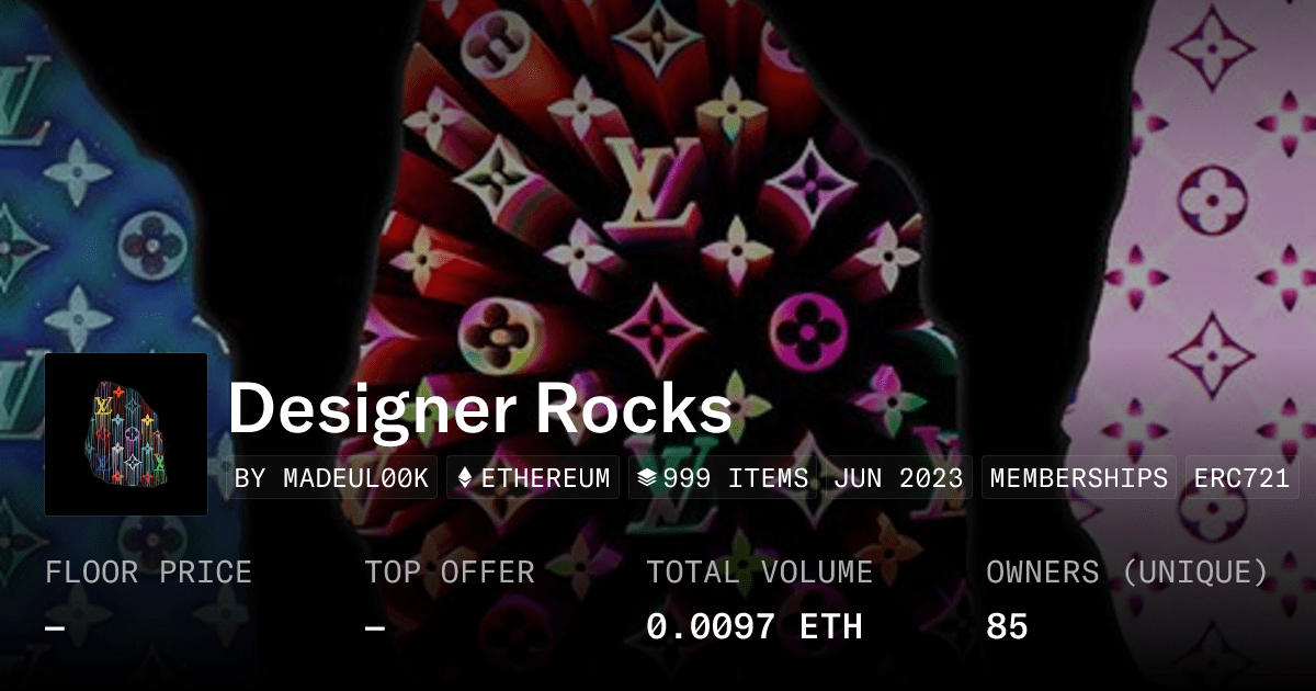 Designer Rocks Collection Opensea