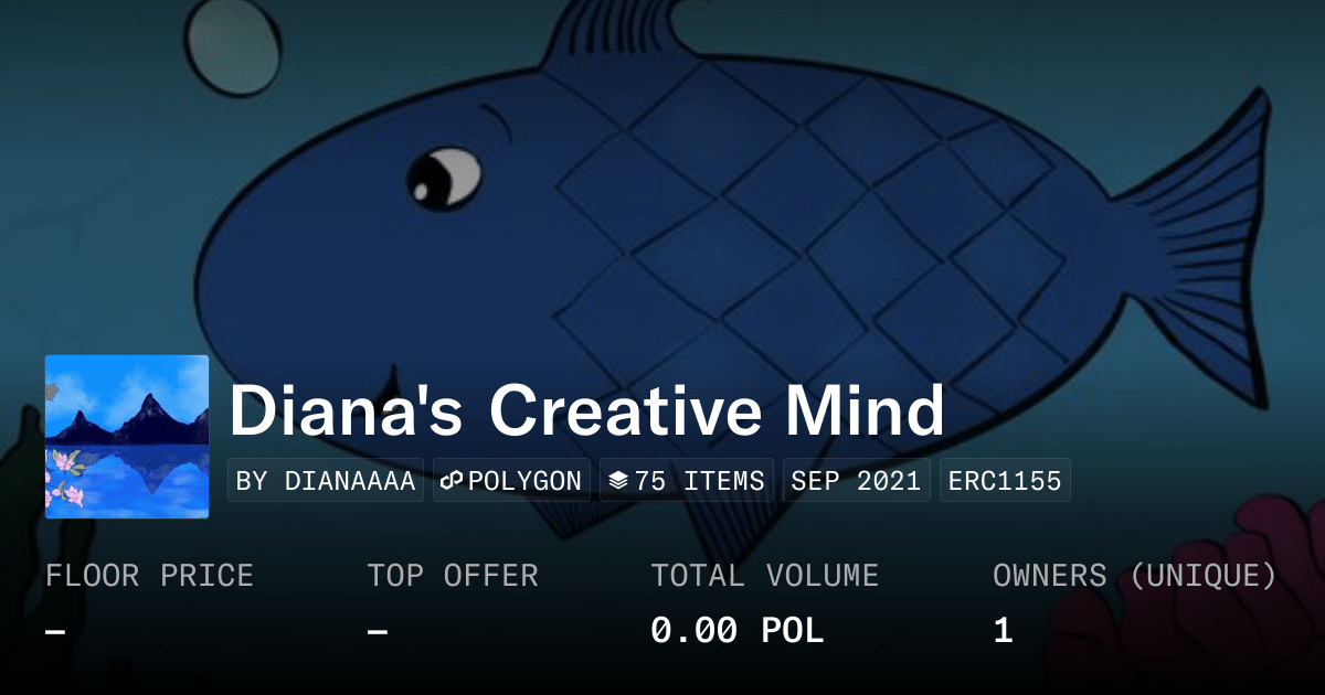 Diana S Creative Mind Collection Opensea
