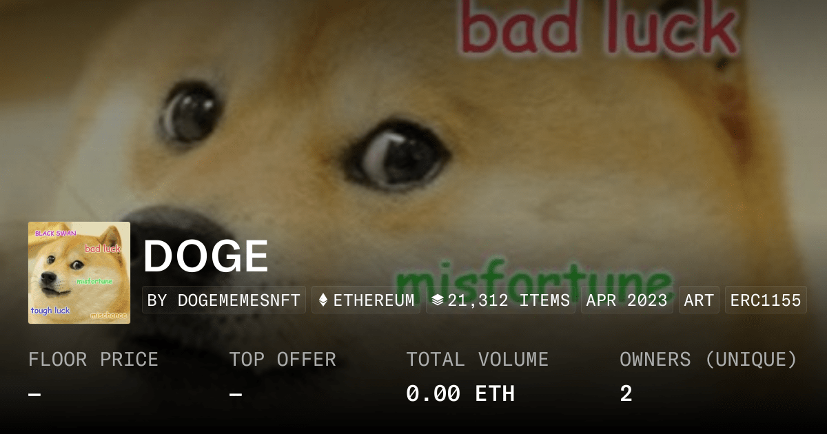 Doge Collection Opensea