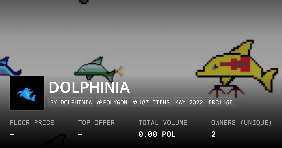 Dolphinia Collection Opensea