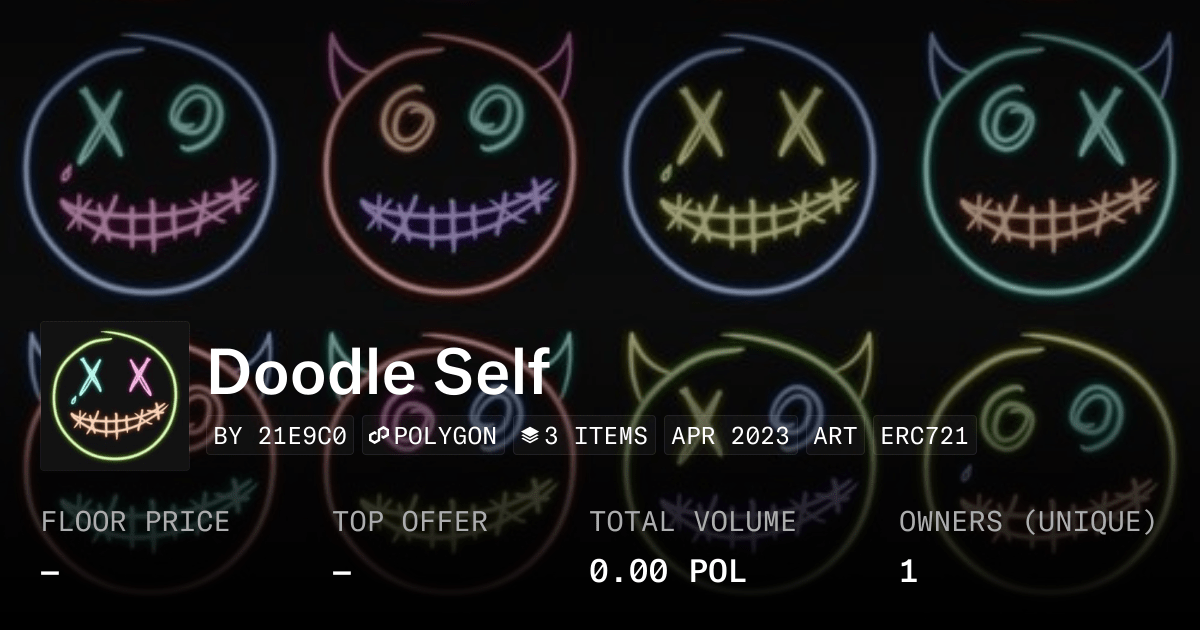 Doodle Self Collection Opensea