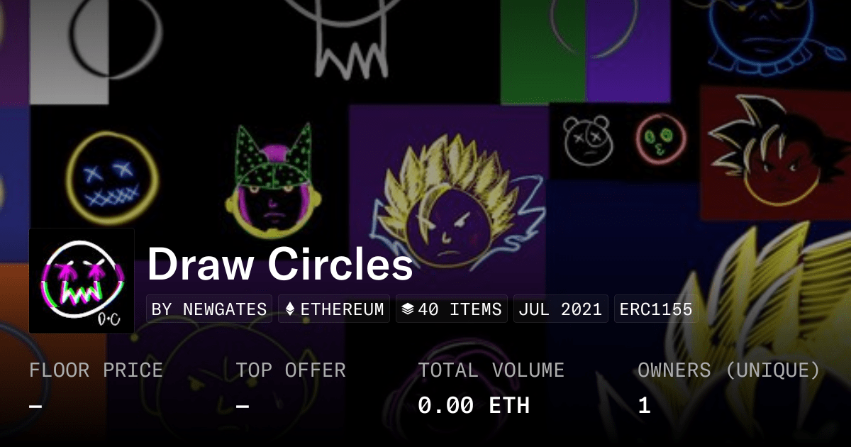 Draw Circles Collection Opensea