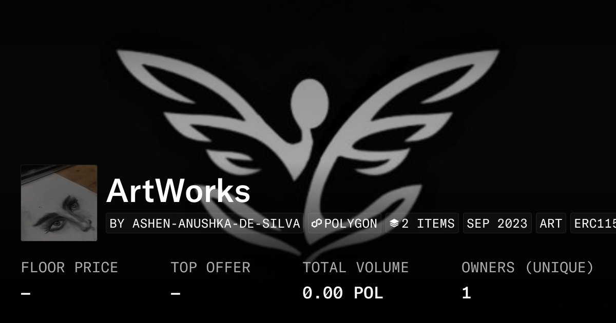 Artworks Collection Opensea