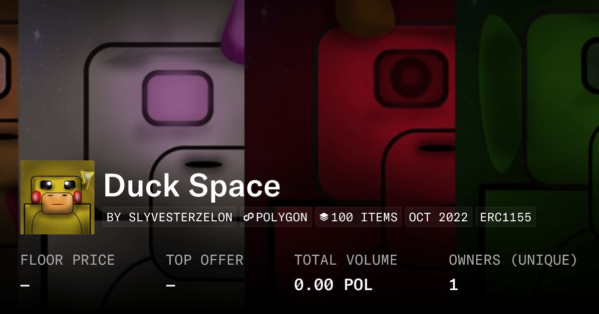 Duck Space Collection Opensea