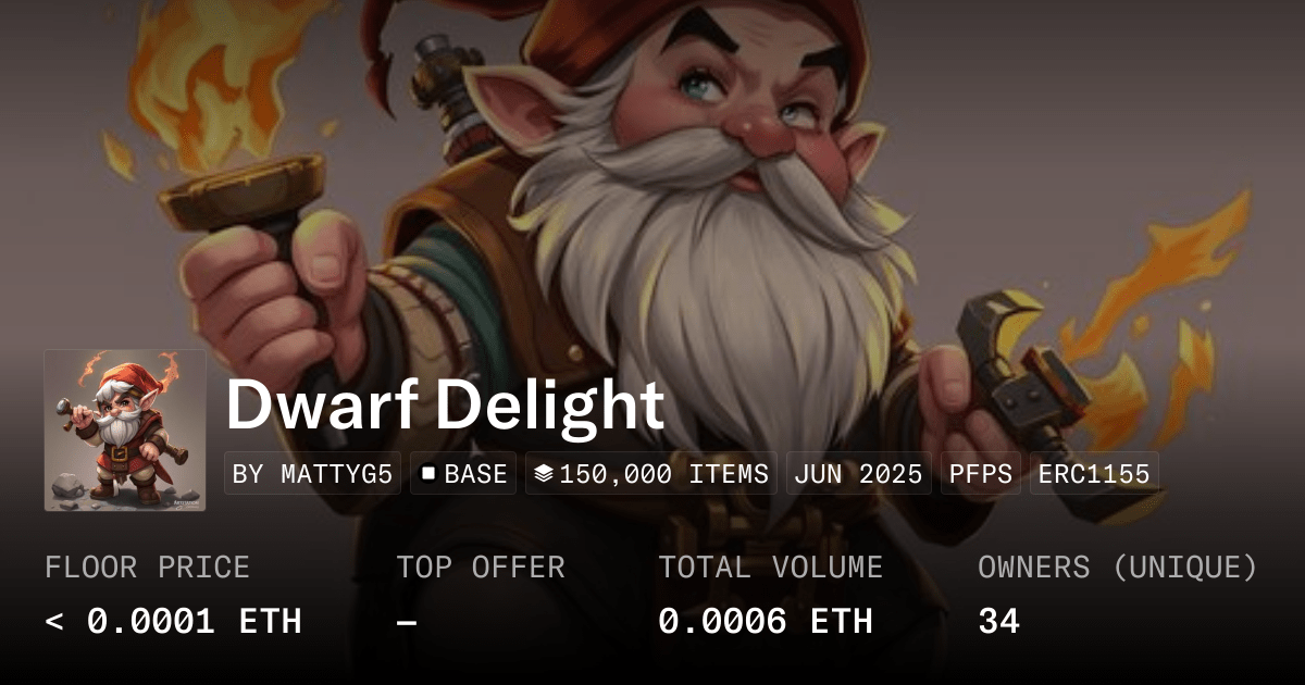 Dwarf Delight Collection Opensea