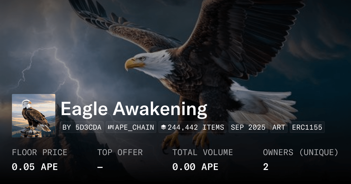 Eagle Awakening Collection Opensea