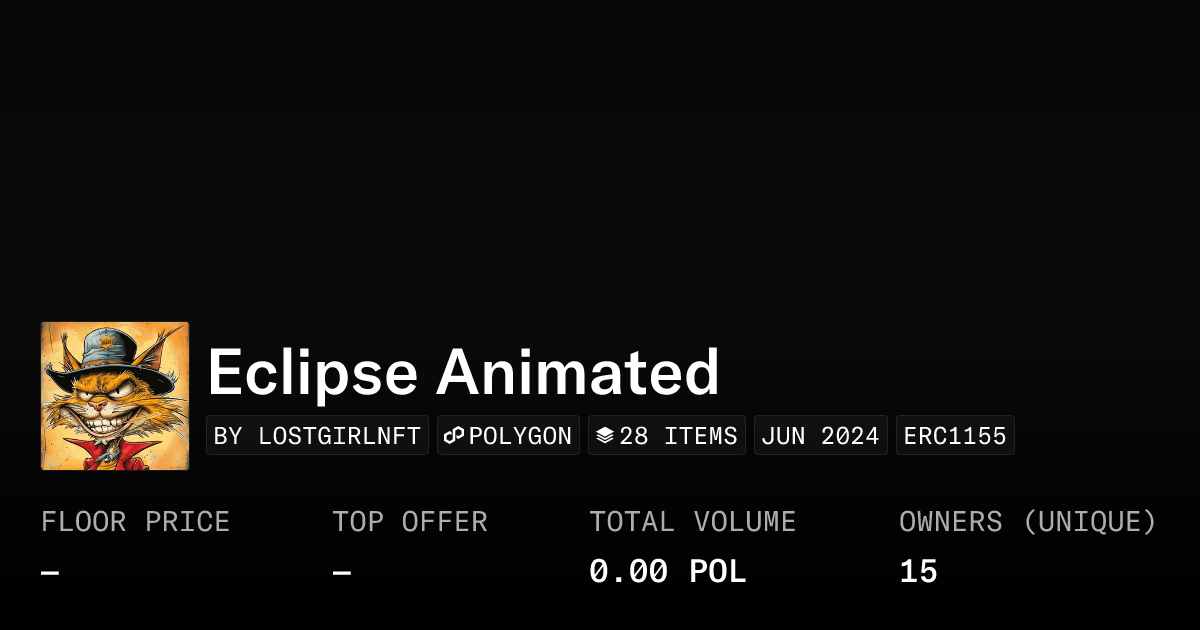 Eclipse Animated Collection Opensea