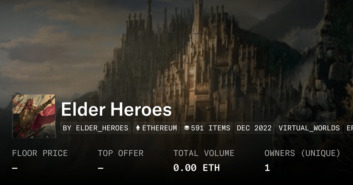 Elder Heroes Collection Opensea
