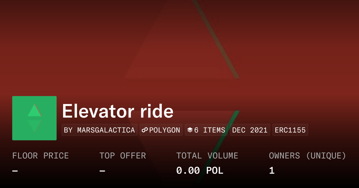 Elevator Ride Collection Opensea