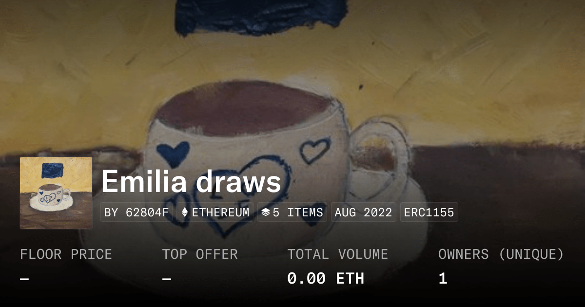 Emilia Draws Collection Opensea