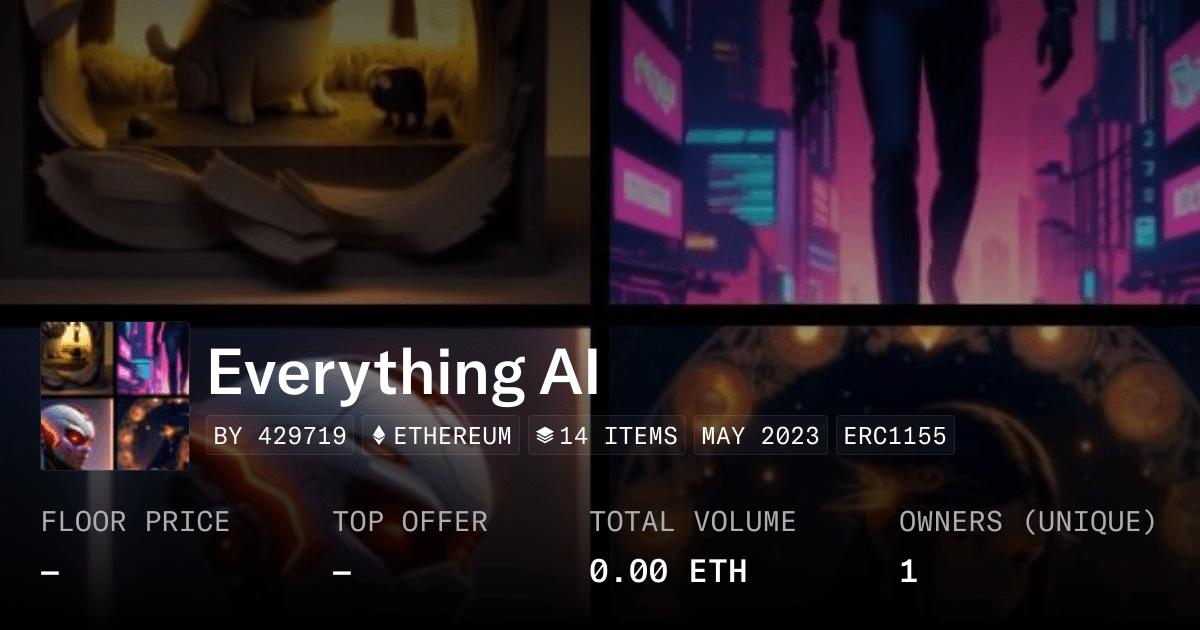Everything Ai Collection Opensea