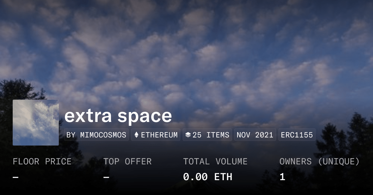 Extra Space Collection Opensea