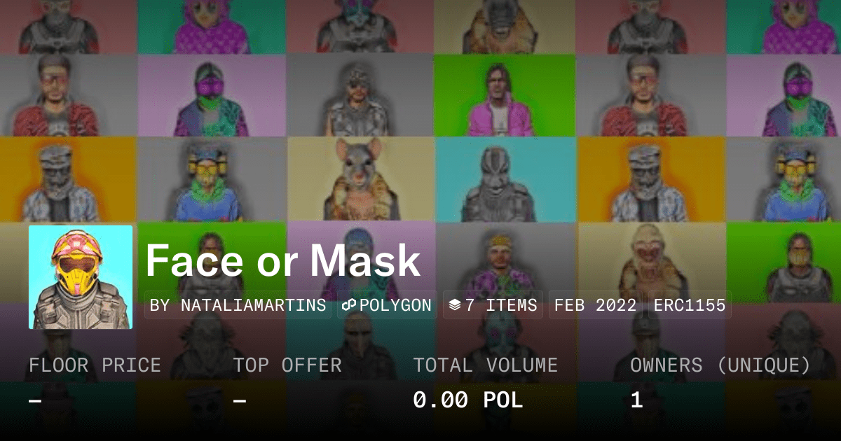 Face Or Mask Collection Opensea