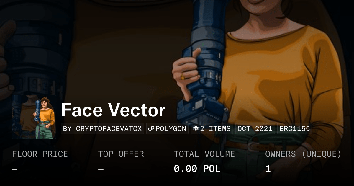 Face Vector Collection Opensea