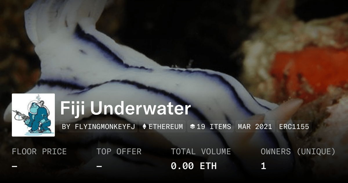 Fiji Underwater Collection Opensea