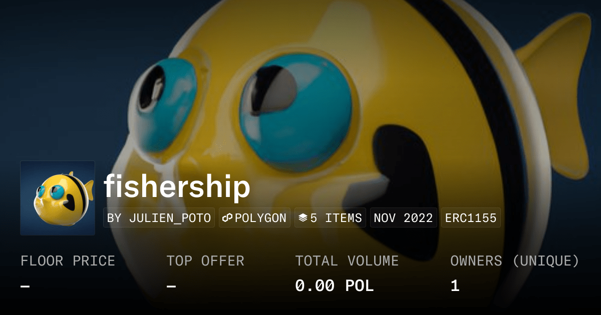 Fishership Collection Opensea