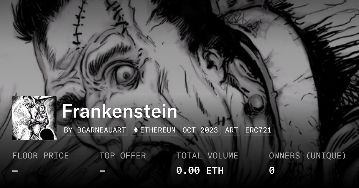 Frankenstein Collection Opensea