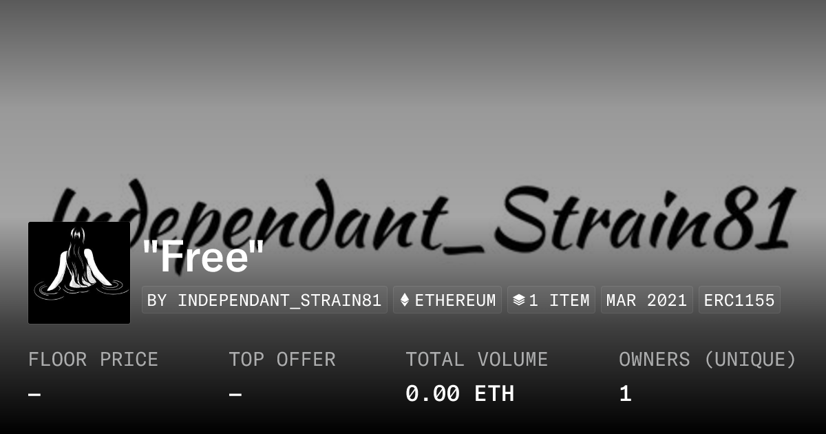 Free Collection Opensea