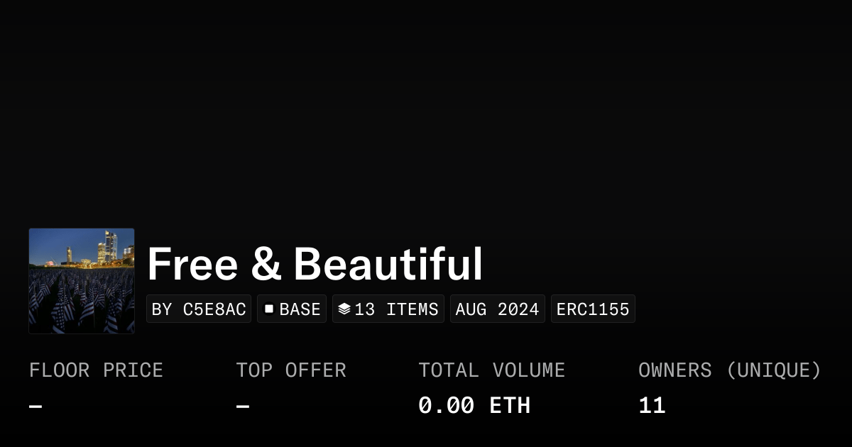 Free Beautiful Collection Opensea