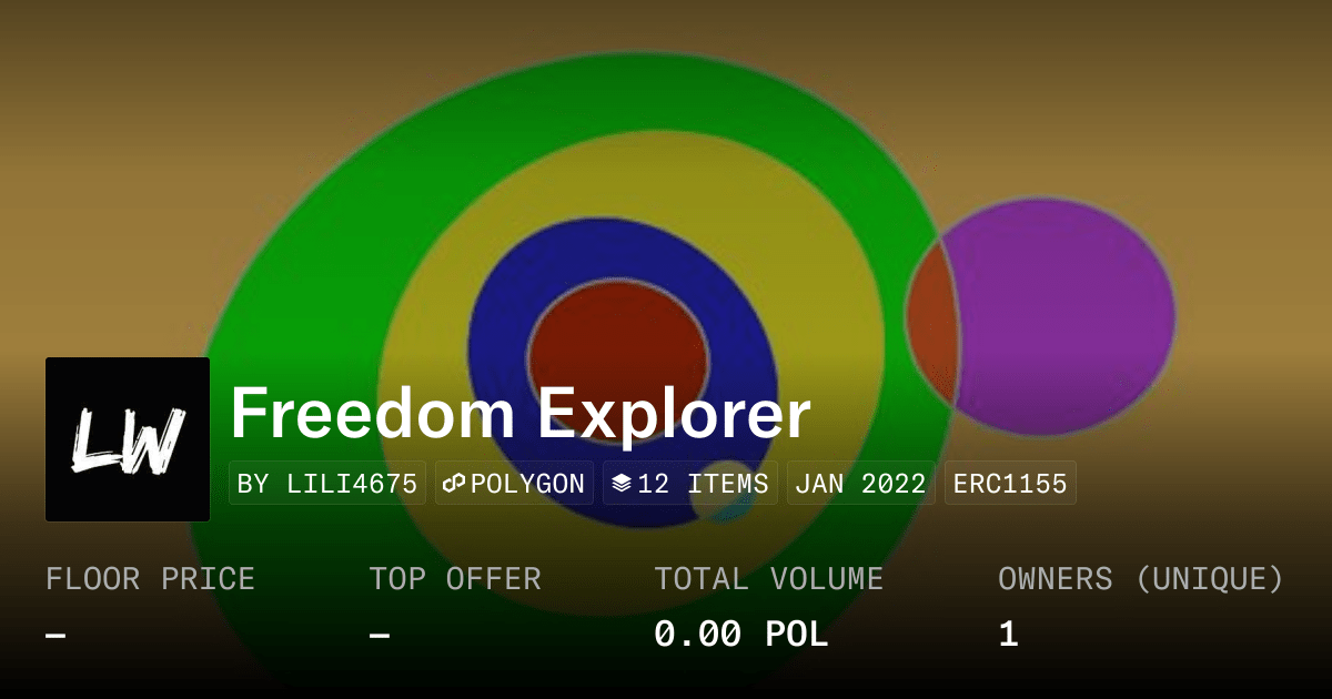 Freedom Explorer Collection Opensea