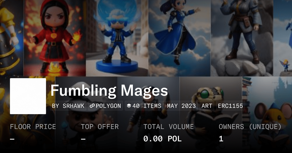 Fumbling Mages Collection Opensea