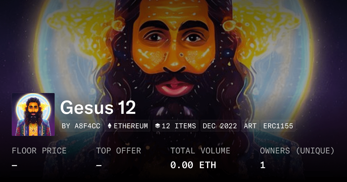 Gesus 12 Collection Opensea