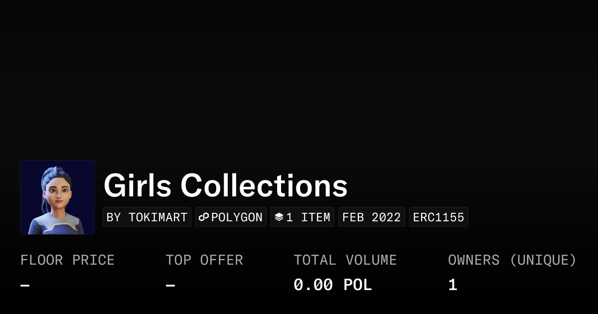 Girls Collections Collection Opensea
