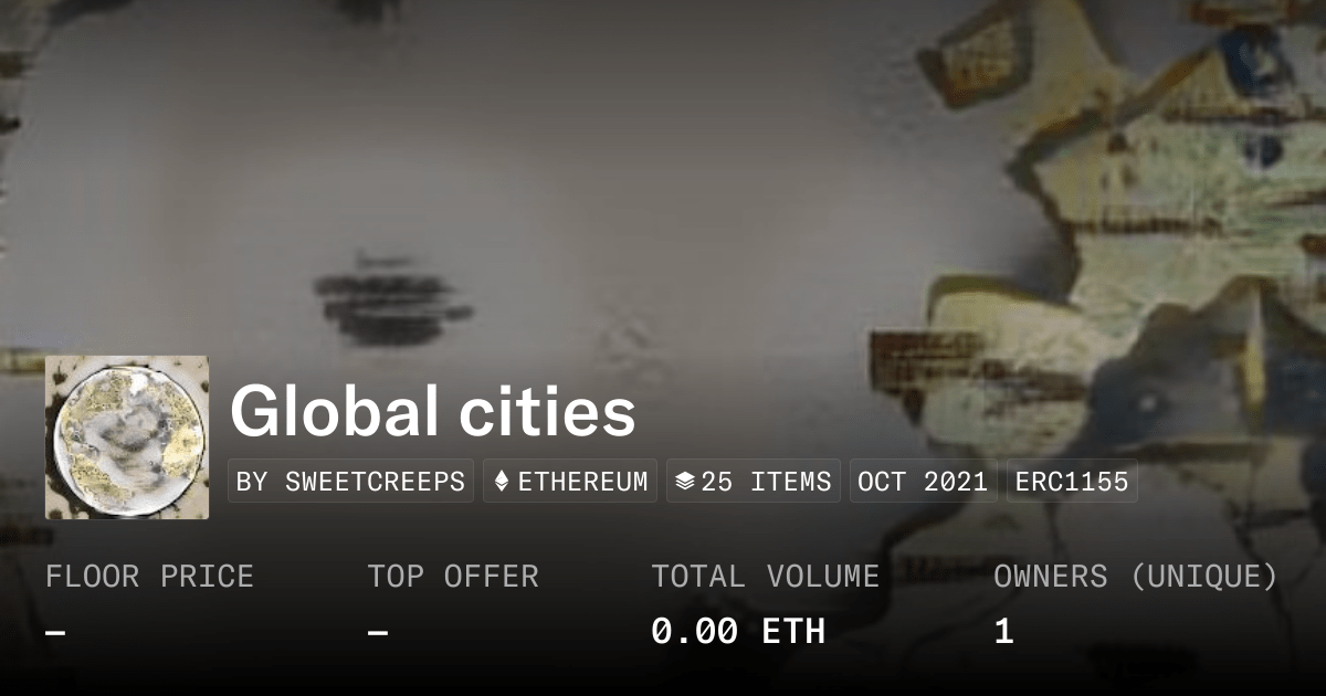 Global Cities Collection Opensea