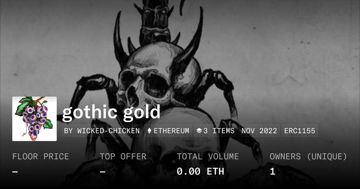 Gothic Gold Collection Opensea