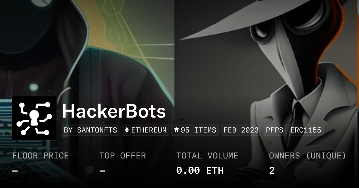 Hackerbots Collection Opensea