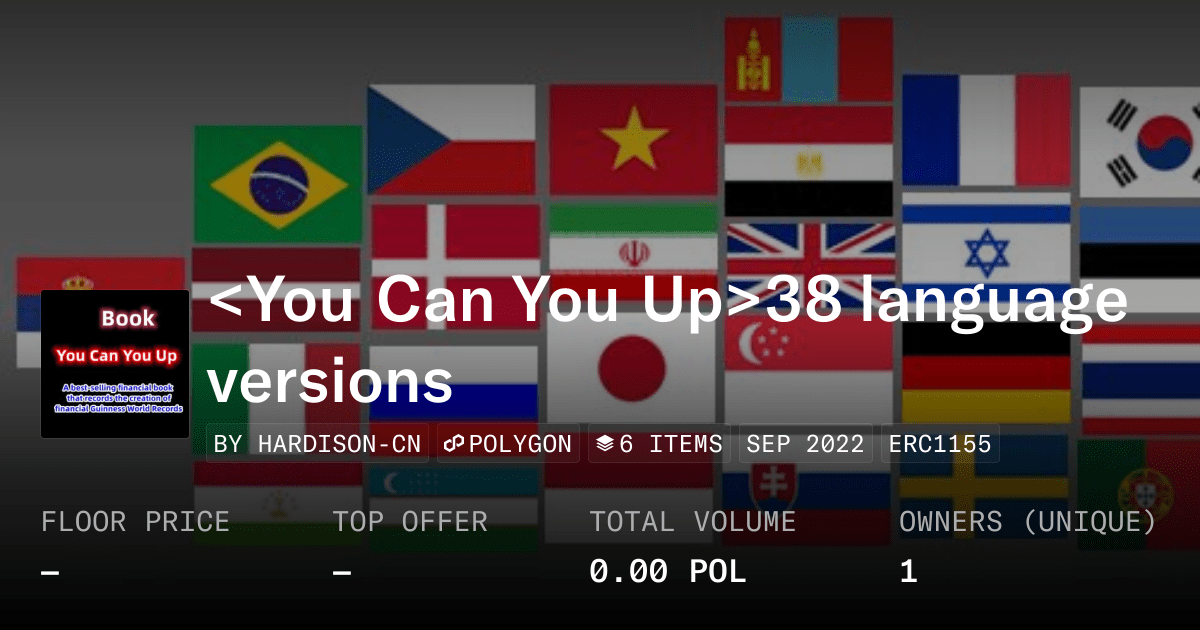 38 Language Versions Collection Opensea