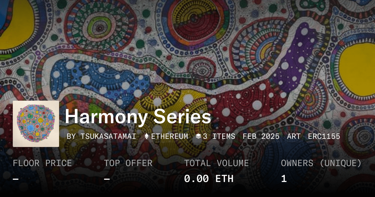 Harmony Series Collection Opensea