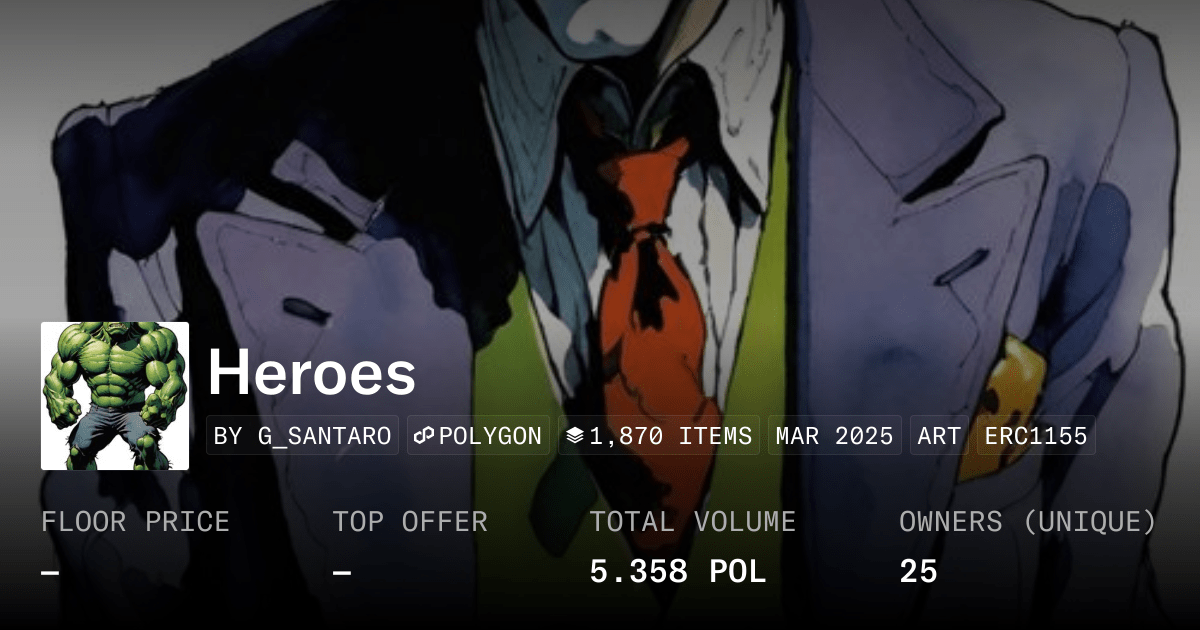 Heroes Collection Opensea
