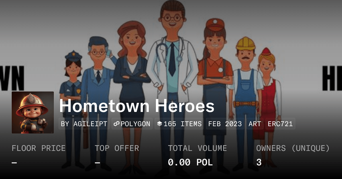 Hometown Heroes Collection Opensea