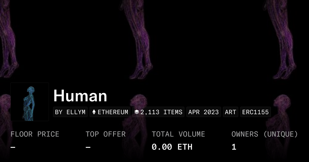 Human Collection Opensea