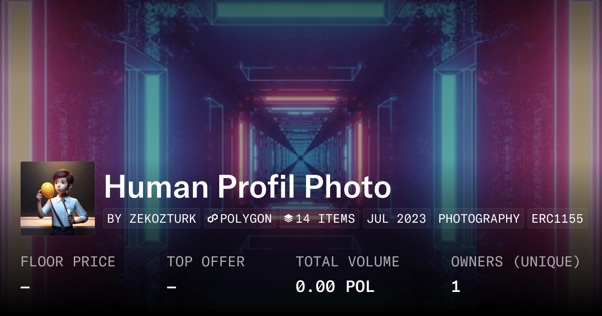 Human Profil Photo Collection Opensea