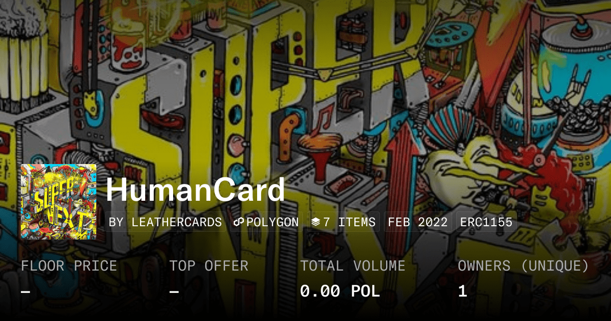Humancard Collection Opensea