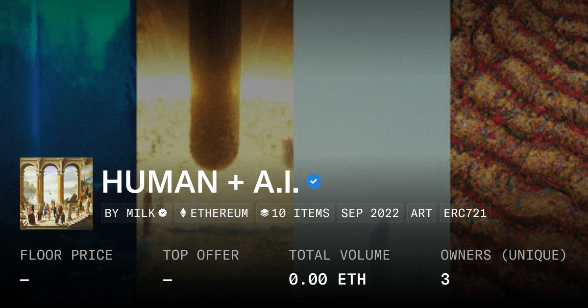 Human A I Collection Opensea